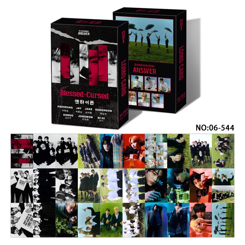 30pcs/box 2022 BTS Photocards ENHYPEN BLACKPINK aespa Stray Kids IU TXT ...