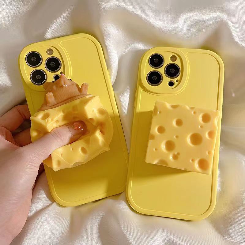 Press Cheese Jerboa Case for IPhone 13 12 11 Pro Max X XR XS Max 6 7 8 ...