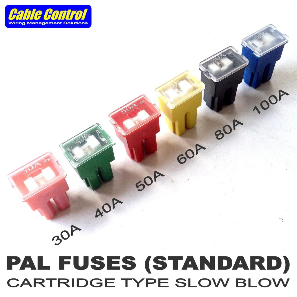 .Cable Control PAL Fuse (standard) slow blow fuse. | Shopee Philippines