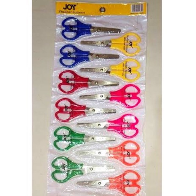 12pcs Click Student Scissors Student Scissor 4" 5" 6" School Office ...