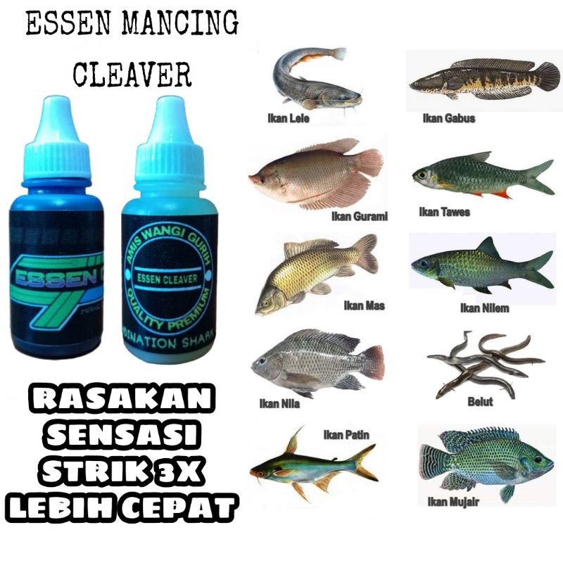 Clever FISHING ESSENCE (mas, tilapia, catfish, catfish, pomfret ...