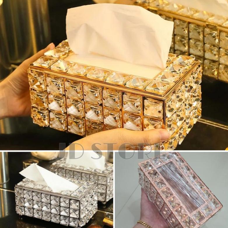 CRYSTAL TISSUE BOX EUROPEAN TISSUE HOLDER NORDIC LUXURY SISU BOX HOTEL ...