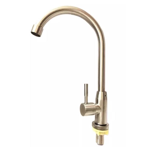 304 GOOSENECK FAUCET (STAINLESS) SINK TYPE, WALL TYPE | Shopee Philippines