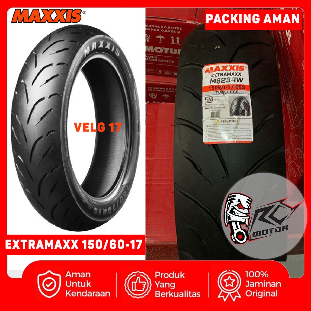 Maxxis Extramaxx 150/60-17 Wide Tire Ring Rims 17dlx CBR R25 KAWASAKI ...