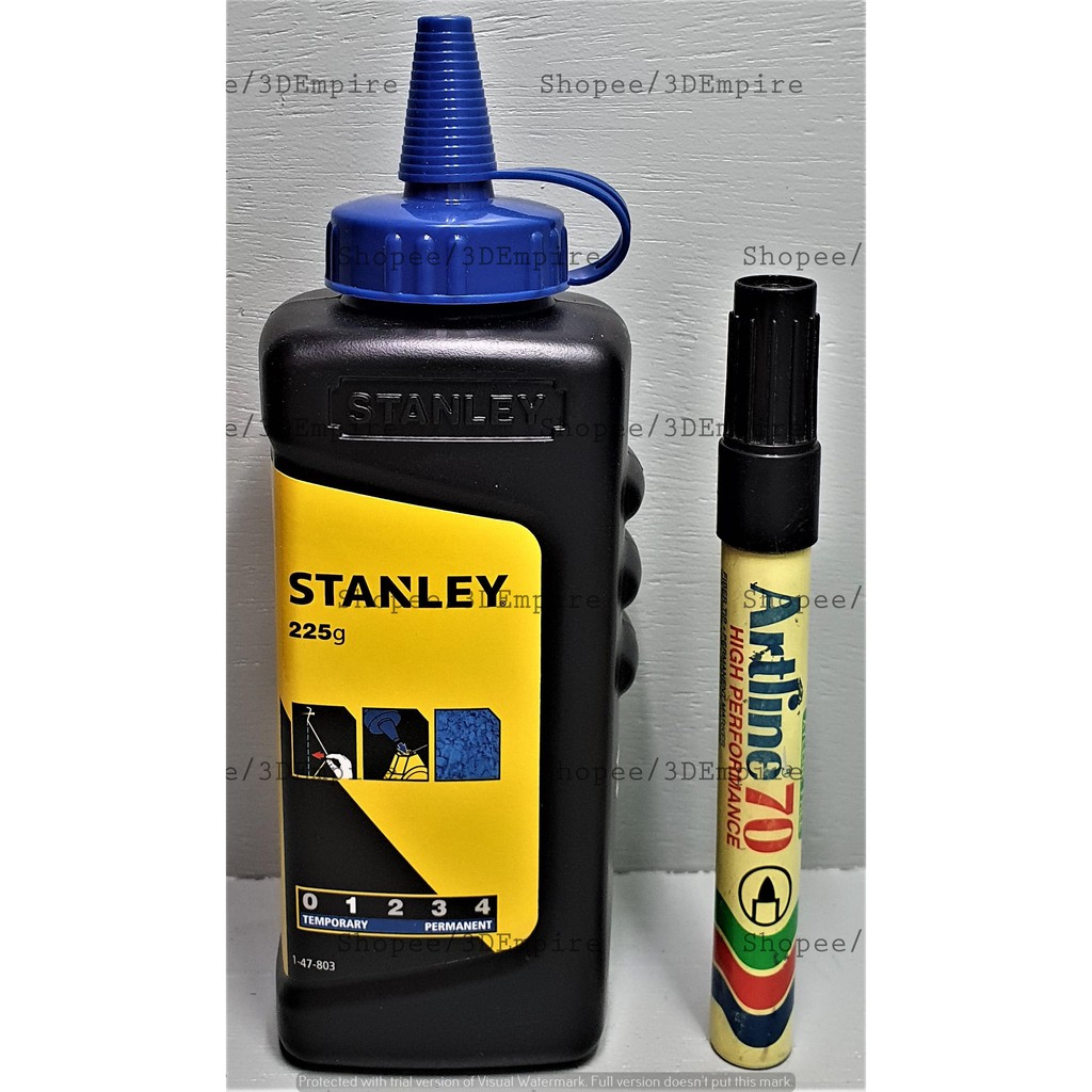 Stanley Chalk Line Powder Pitik Powder Pitik Ink (1-47-803) | Shopee ...
