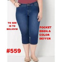 NEW Arrival #559Maong TOKONG AUGUST big/plus size High Waist w/BLECHIN DSGN. | Shopee Philippines