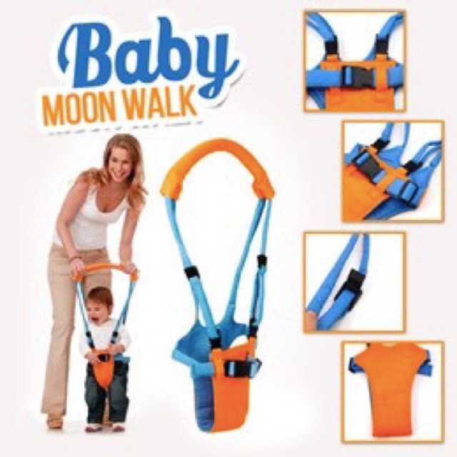 Baby Moon Walk Learning Walker Tool Walking Assistant Kids Harness ...