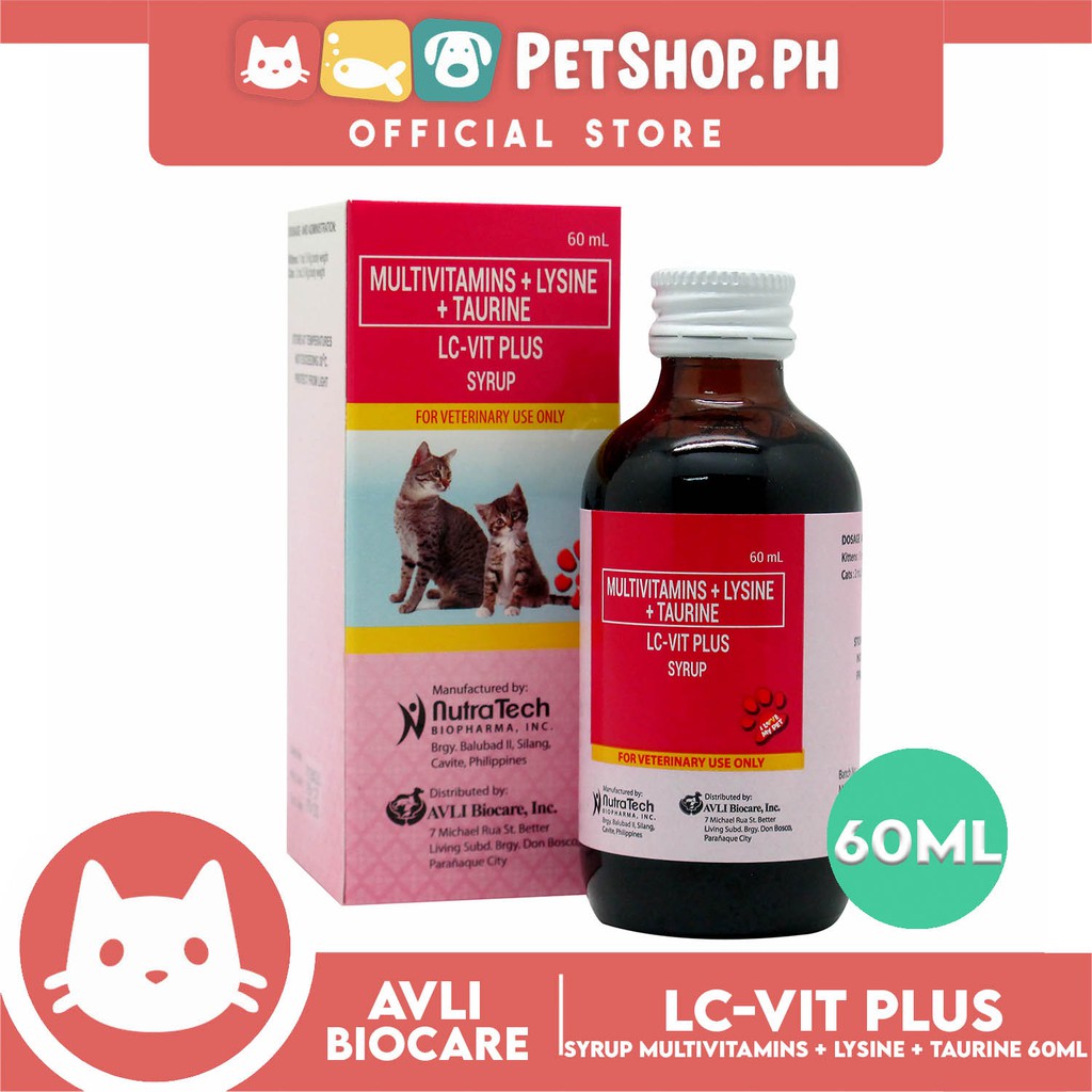 Nutra Tech LC-Vit Plus Syrup 60ml | Shopee Philippines