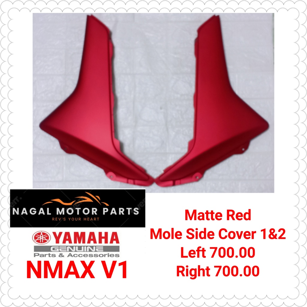 MOLE SIDE COVER 1 AND 2 FOR NMAX V1 YAMAHA GENUINE PARTS | Shopee ...