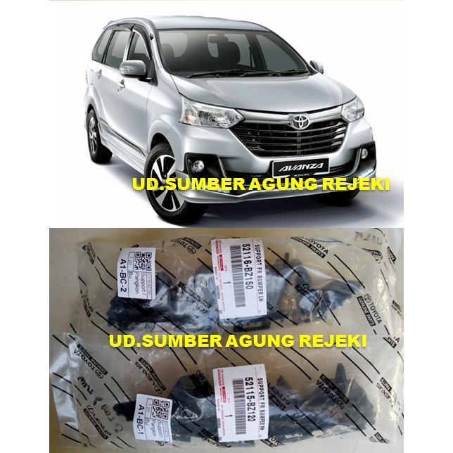 Grand NEW AVANZA XENIA FRONT BUMPER BRACKET AND GRAND NEW XENIA FRONT ...
