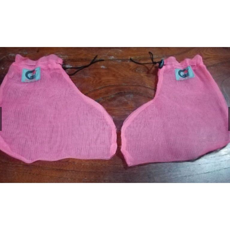 Kulambo Socks Shoes easy adjustable cord lock Mosquito net Foot cover ...