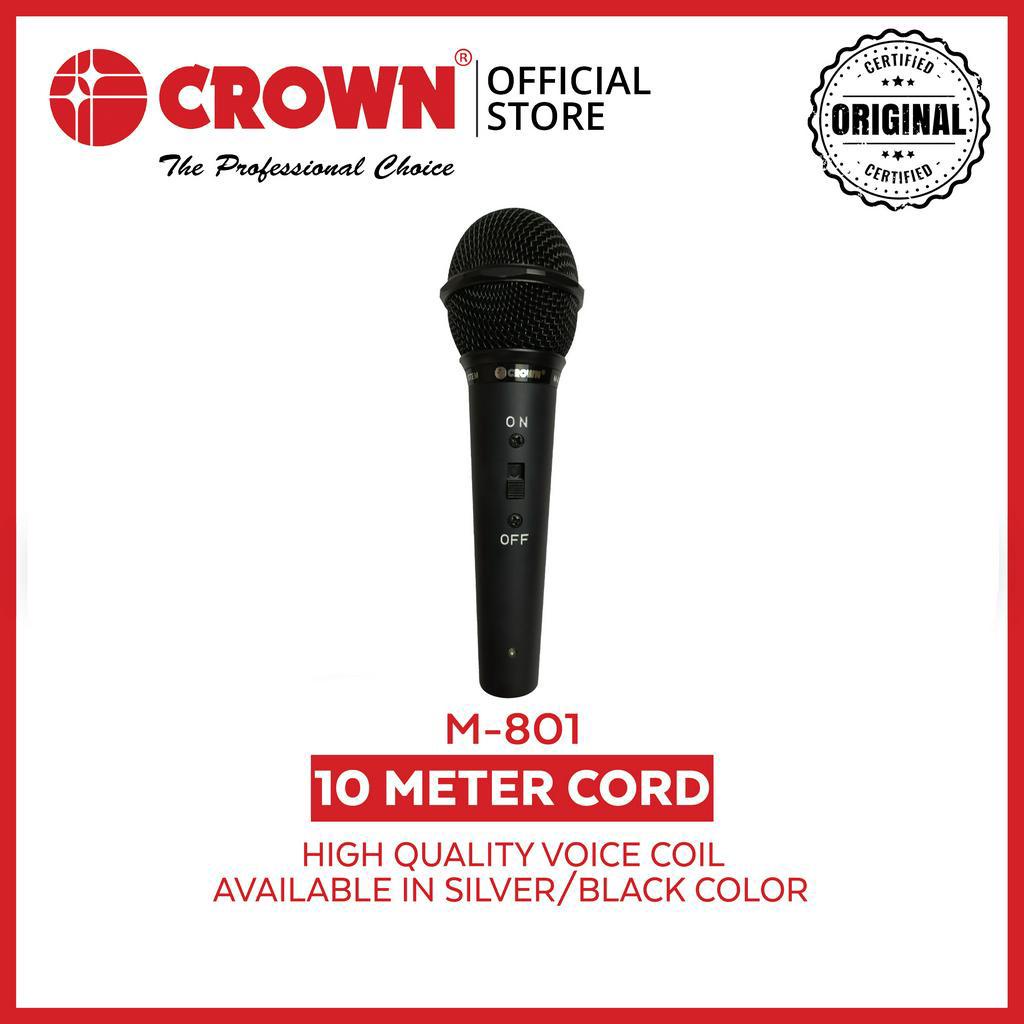 CROWN Professional Dynamic Microphone | Shopee Philippines