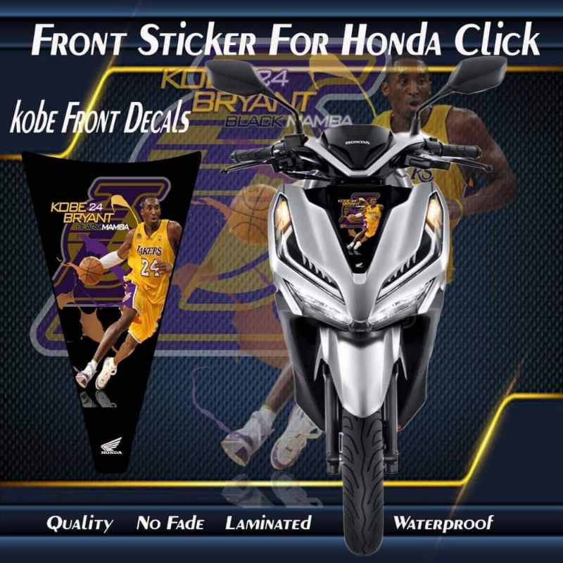 HONDA CLICK FRONT COVER/NBA player design | Shopee Philippines