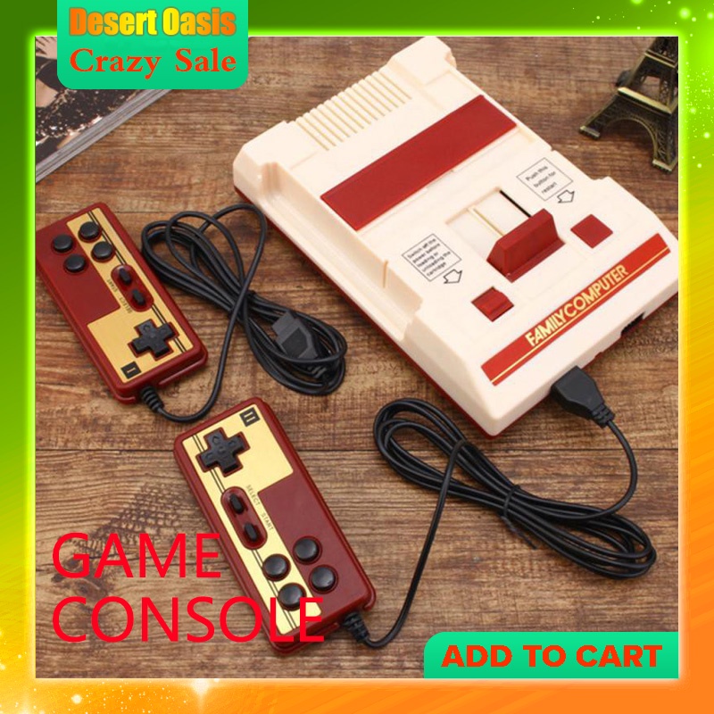 Super new 8 bit TV Game Player red and white game machine 632 game ...