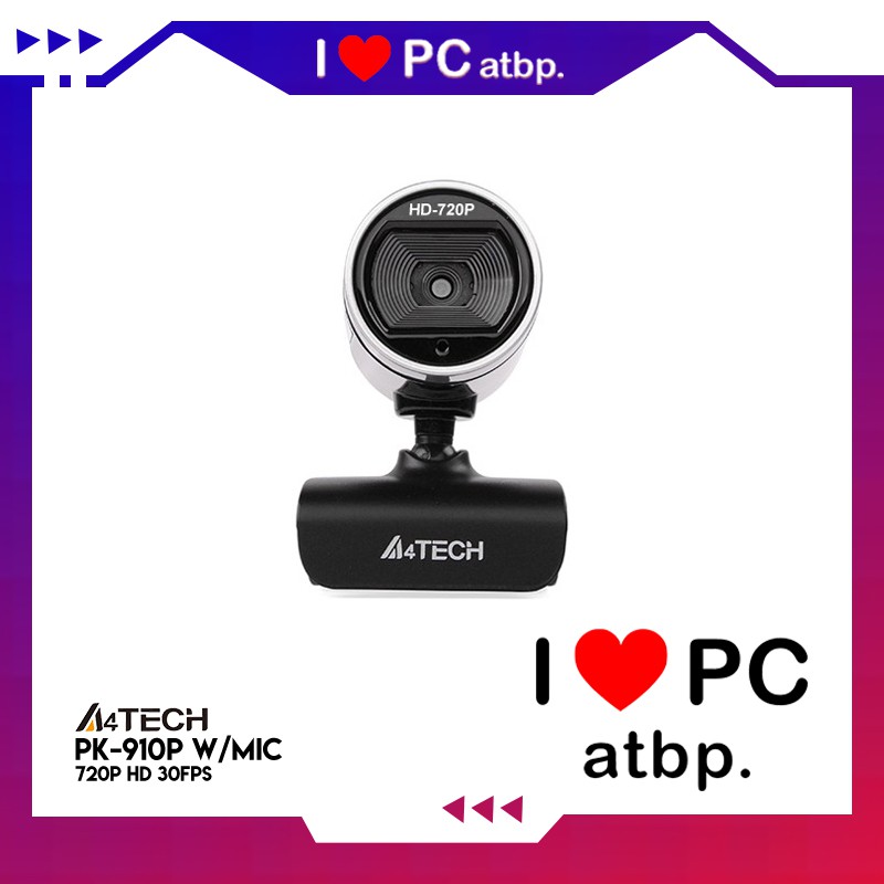 A4Tech PK-910P Webcam 720P HD 30FPS w/ MIC | Shopee Philippines