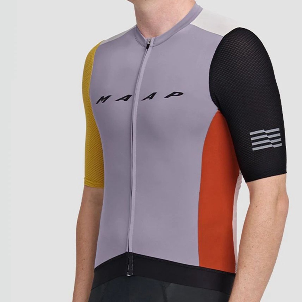 Powerband MAAP Evade Cycling Jersey Aero Sleeve short Bike Shirts Team ...