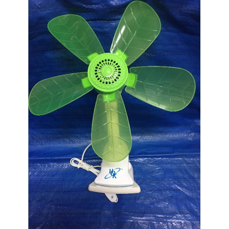 Ultra-large wind portable electric fan clip-on fan with five wings ...