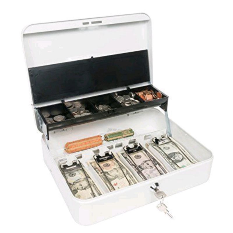 Cashbox Metal with FREE or without free Dual Display Calculator with ...