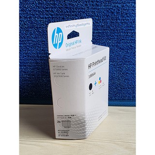 Genuine HP Printhead Kit 3JB06AA Black/Tricolor for Deskjet GT5800 ...