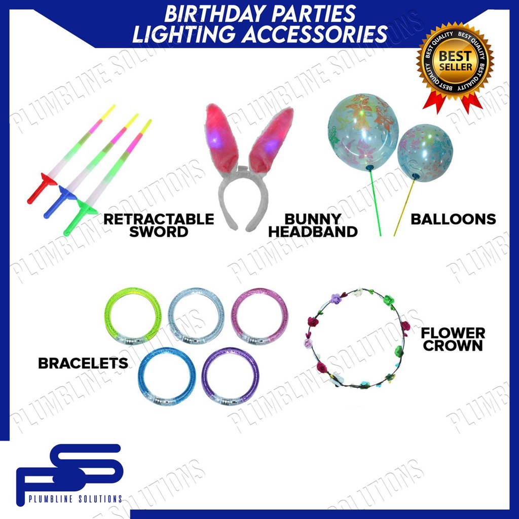 Led Light with Battery Party Decoration Party Needs Assorted Color ...