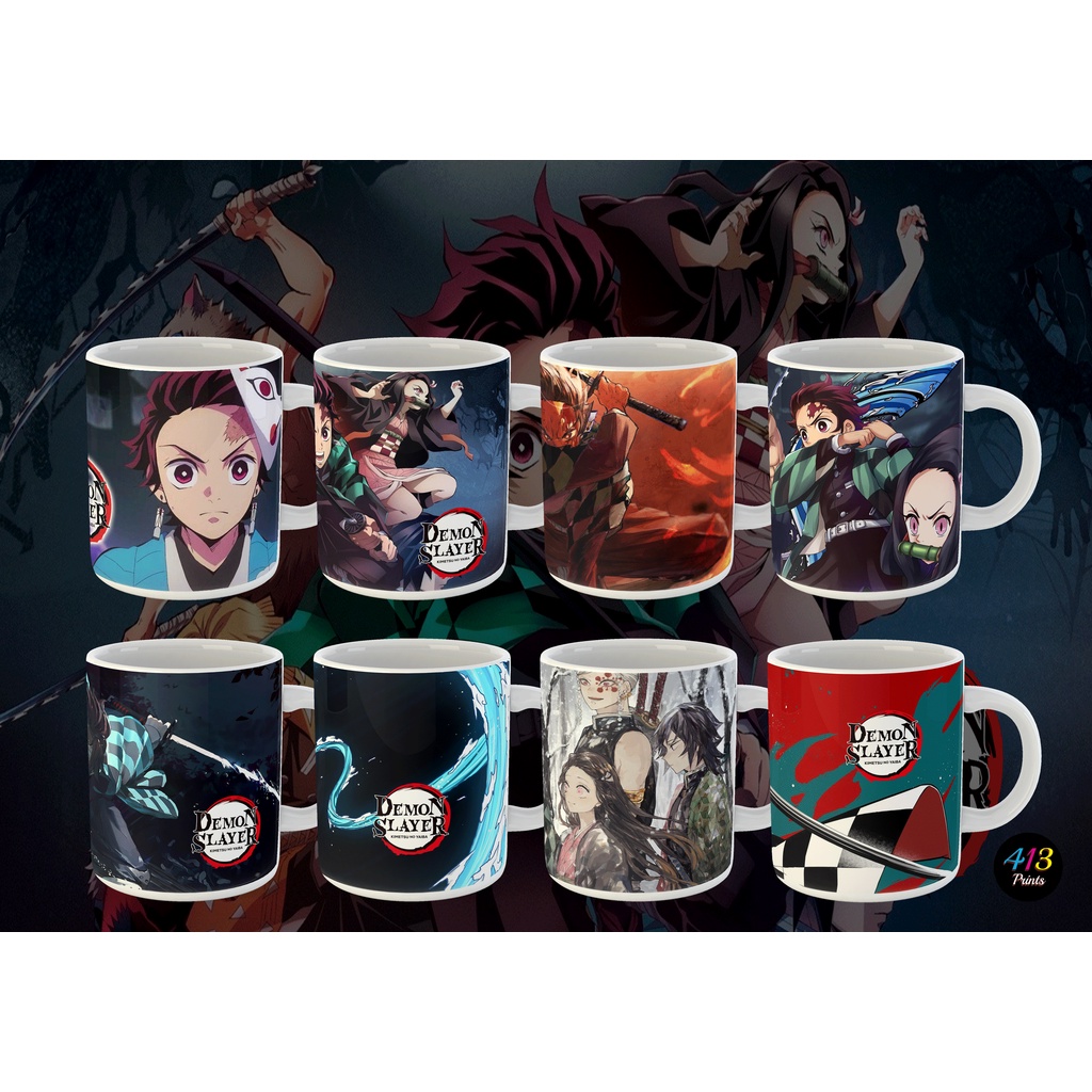 Demon Slayer (KimetsuNoYaiba) Inspired Mugs | Shopee Philippines