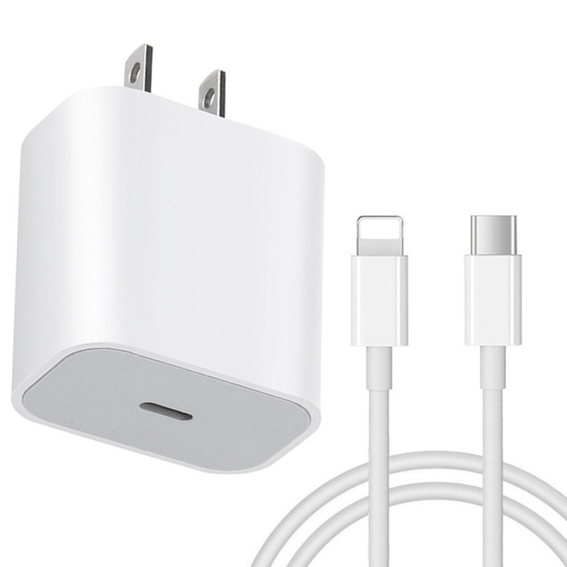 20W fast charger for iphone 13 pro EU plug quick charging data 1M PD ...