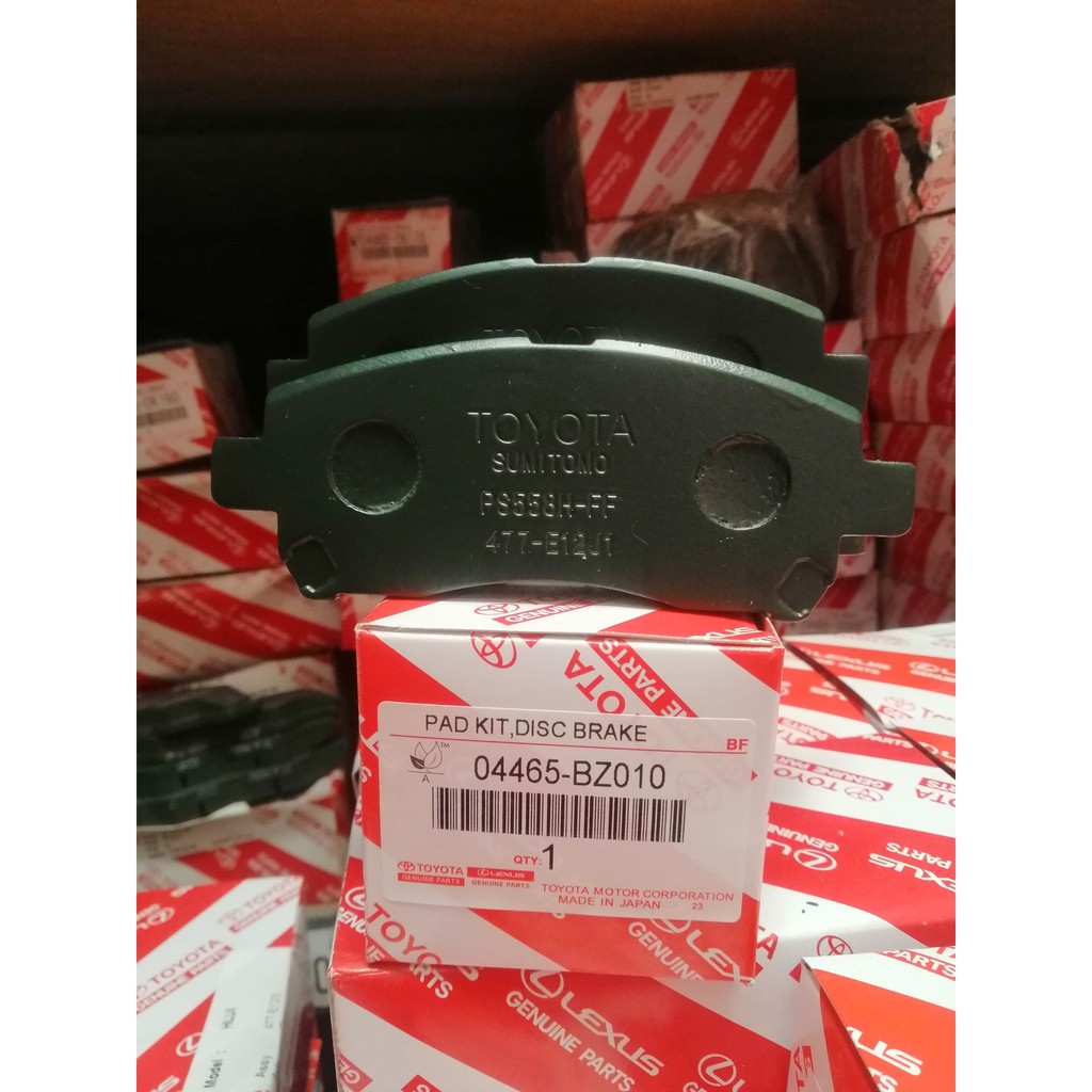 BRAKE PAD FA 04465-BZ010 TOYOTA AVANZA 2003-PRESENT, TOYOTA RUSH 2006 ...