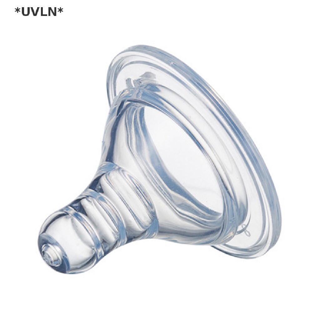 UVLN Natural Flexible Soft Silicone Pacifier Nipple Wide Caliber ...