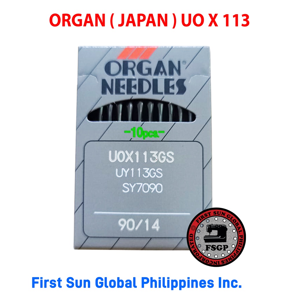 UOX113 Industrial sewing machine organ needles(JAPAN) UOX113 FOR ...