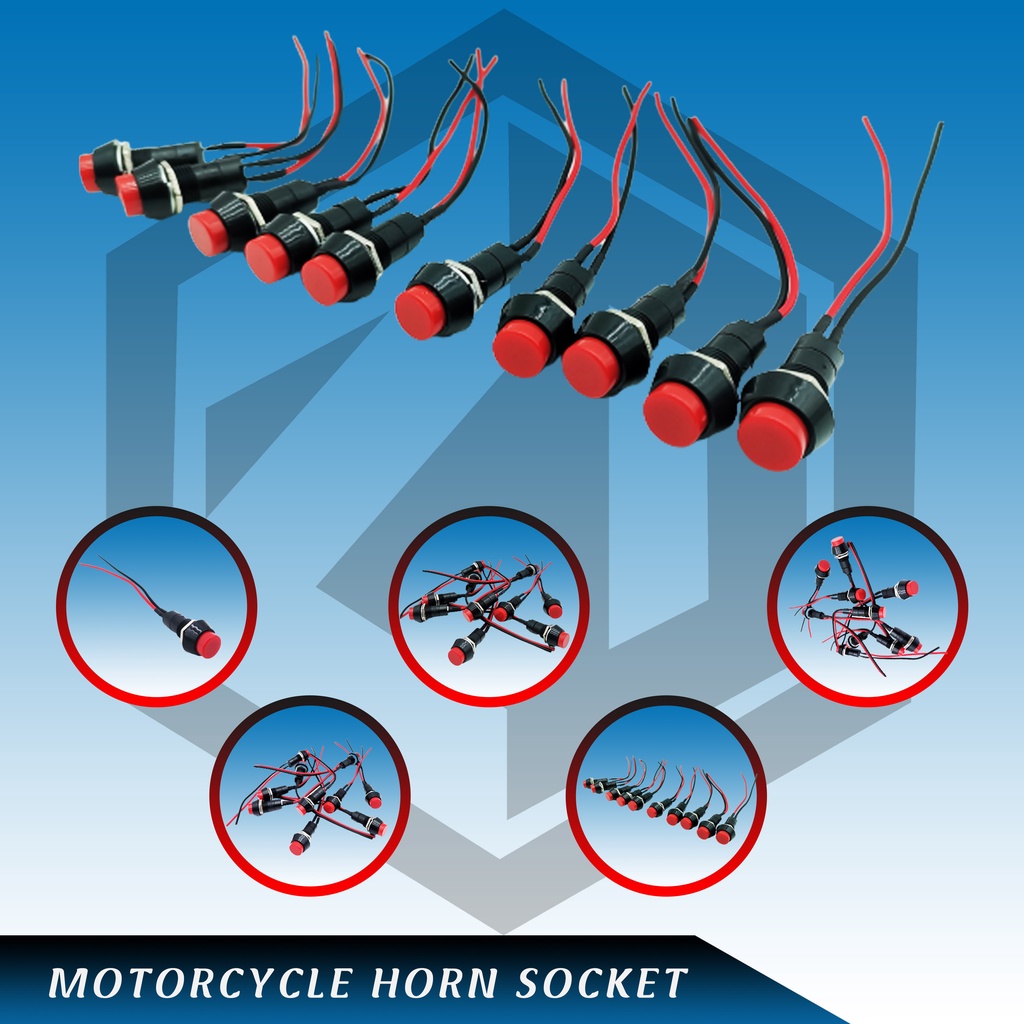 Knight Motorcycle Body Small Switch Button Car Circuit Wire Horn ...