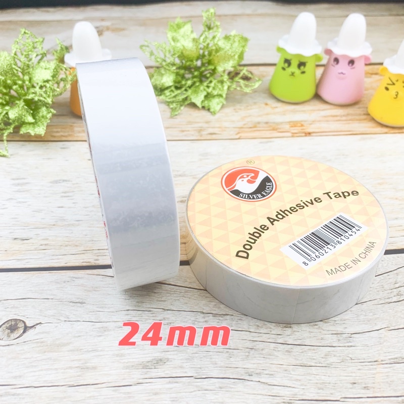 EAGLE Double Sided Tape double adhesive tape strong adhesion sticky tape 1PC | Shopee Philippines