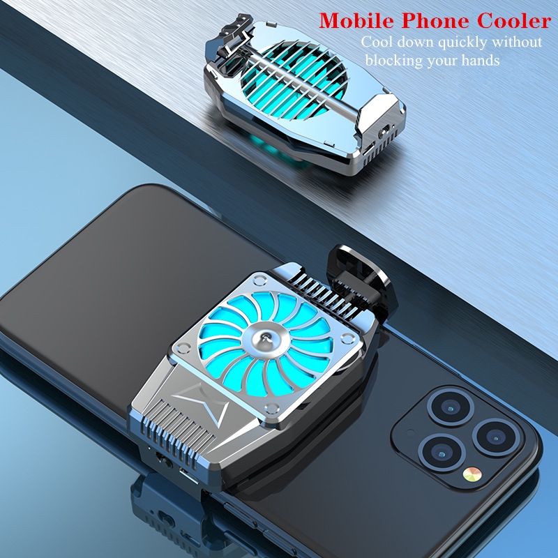 H15 Mobile Phone Cooler for IPhone 11 Pro Max Xs Max Xs XR Silent Phone ...