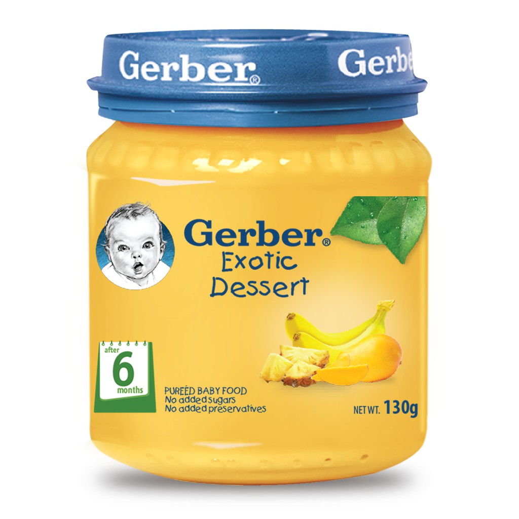 Gerber Baby Food Exotic Dessert 130g | Shopee Philippines