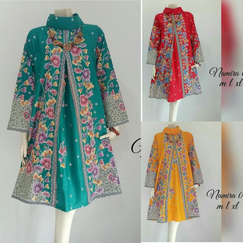 WHOLESALE MODERN NAMIRA BATIK TUNICS / NAMIRA TUNIC OFFICE UNIFORMS ...