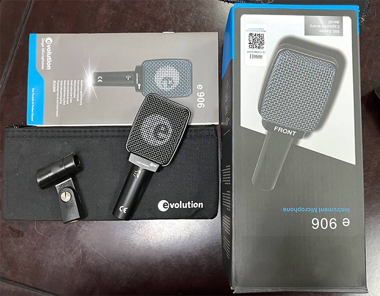 Sennheiser E906 Instrument Microphone Set Supercardioid Instrument ...