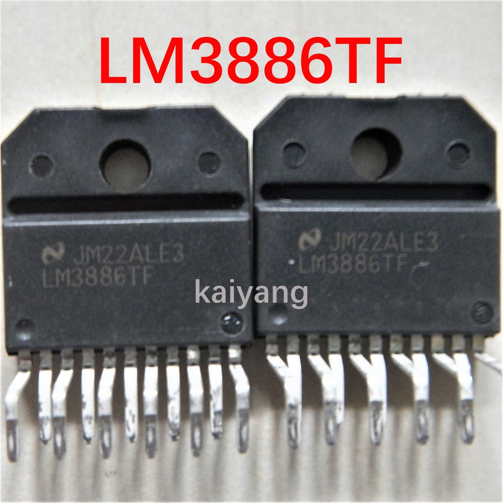 LM3886 LM3886TF ZIP-11 power amplifier chip straight plug audio ...