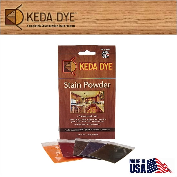 Keda Wood Dye - Aniline Dye 5 Color Kit - Wood Stain Kit | Shopee ...