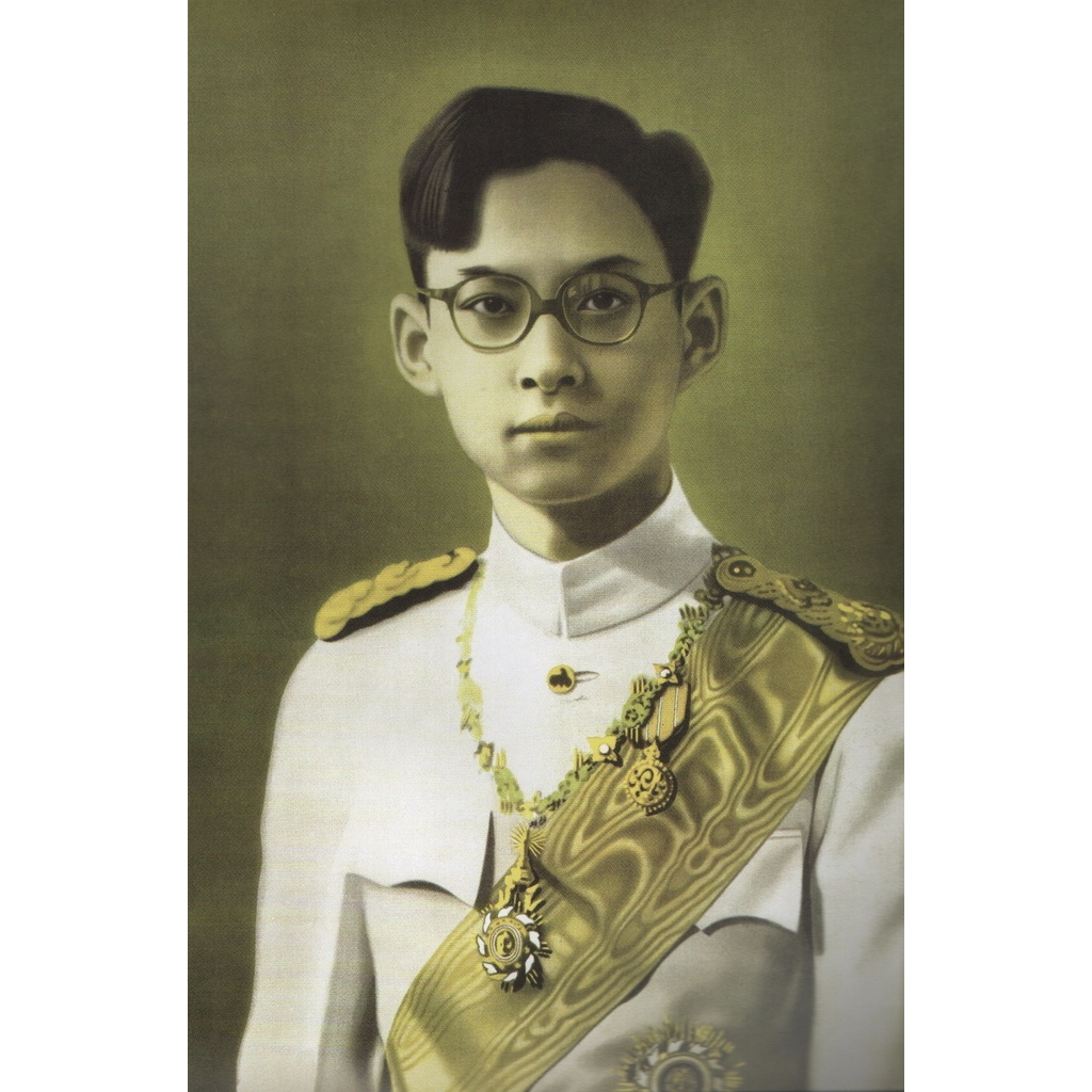 Picture In Luang King Rama 9th Reign Of The Royal Size 30x42cm | Shopee ...