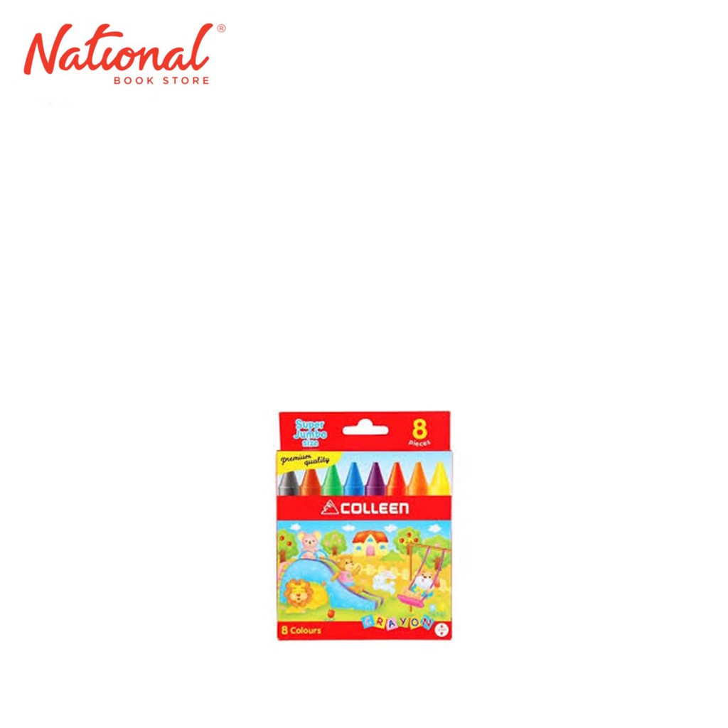 Colleen Classic Crayon Ccy8 8 Colors National Book Store | Shopee ...
