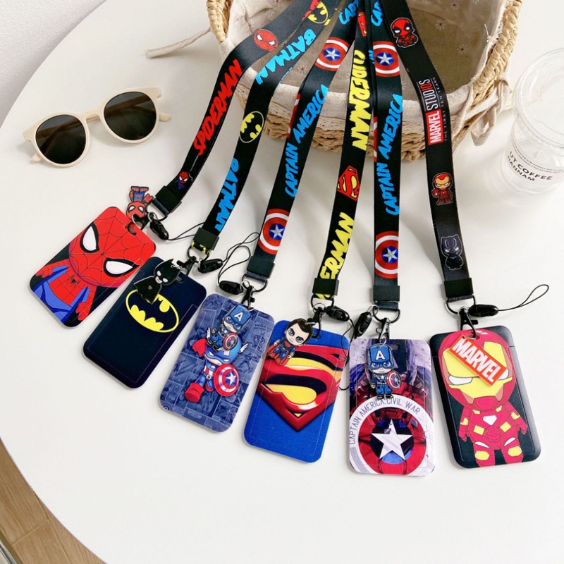 Avengers Super Heroes Card Holder Girls/Students Card Holder With ...