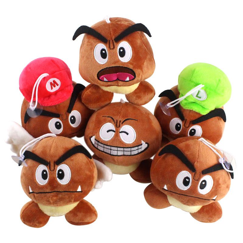 Super Mario Plush Toys Goomba Toad Yoshi Boo Kamek Shy Guy Nabbit Koopa ...