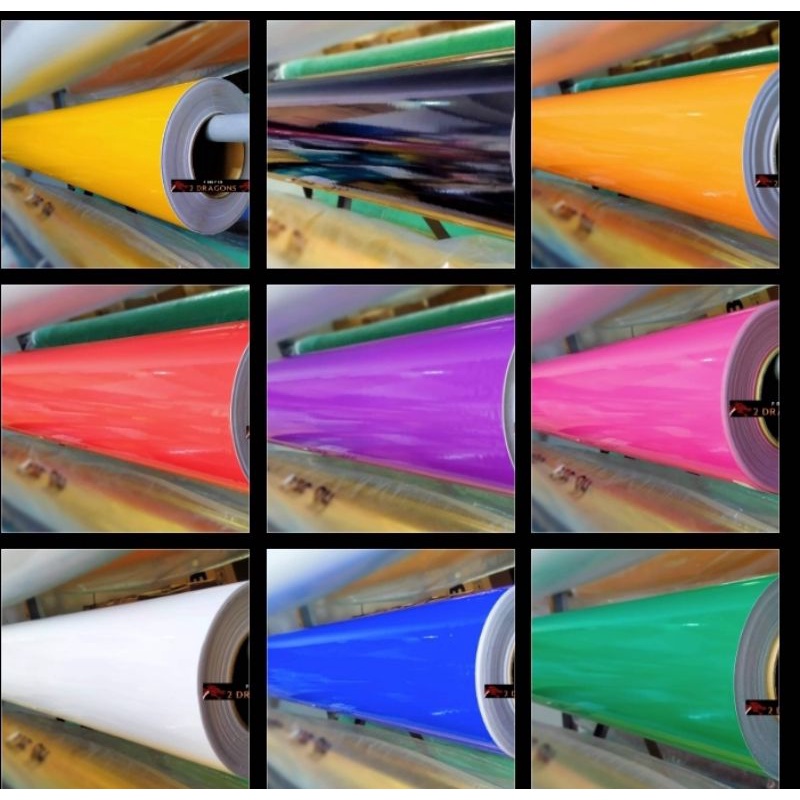 McCal 6000 Series Glossy Vinyl Sticker for Decals 122cm x 30cm | Shopee ...