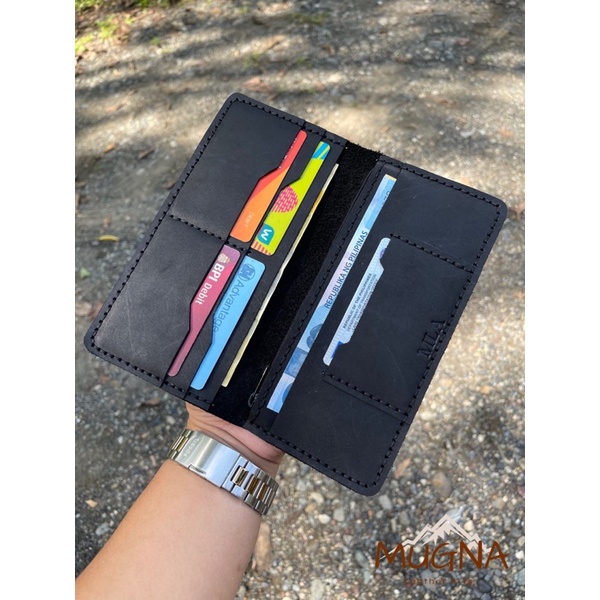 Neo Long Wallet v4 - handmade - Real Leather | Shopee Philippines