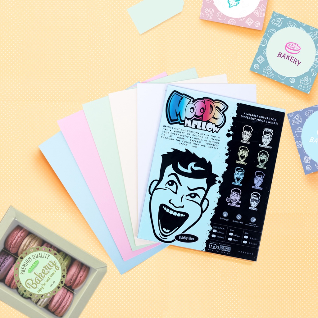 Moods Mellow Paper 80gsm 25s | Shopee Philippines