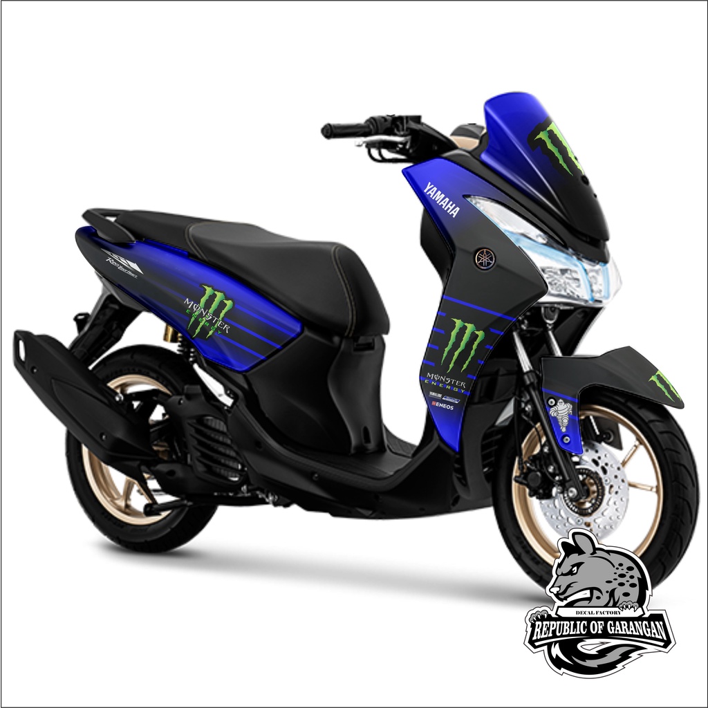 Fullbody lexi Sticker Decal-Dekal yamaha lexi Sticker- yamaha livery ...