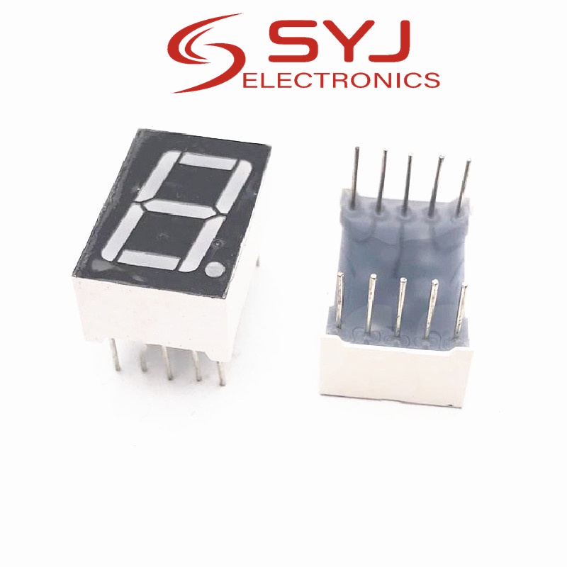 5 PCS 7 segment 0.56 in common Cathode 1 Bit digital Tube 0.56 5 PCS 7 segment 0.56 in common Cathode 1 Bit digital Tube 0.56