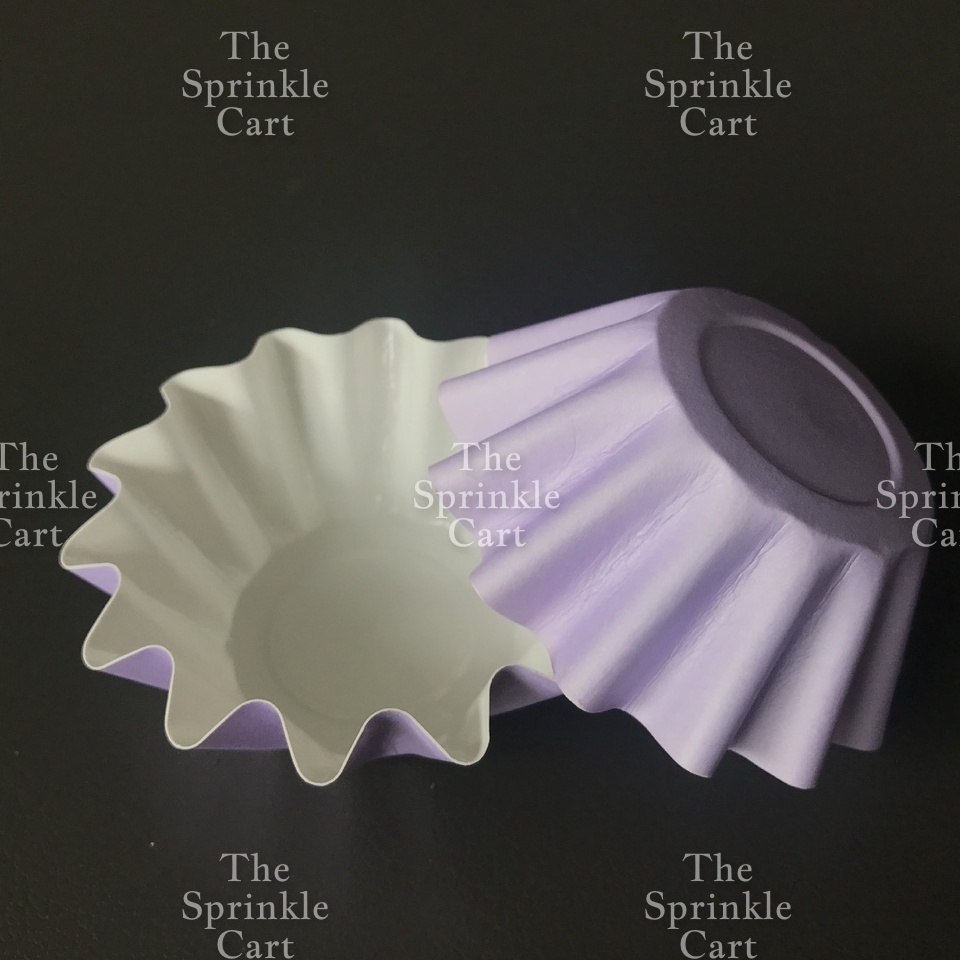 50pcs Cupcake Ensaymada Mamon Mochi Liner Pastel Color Baking Cups ...