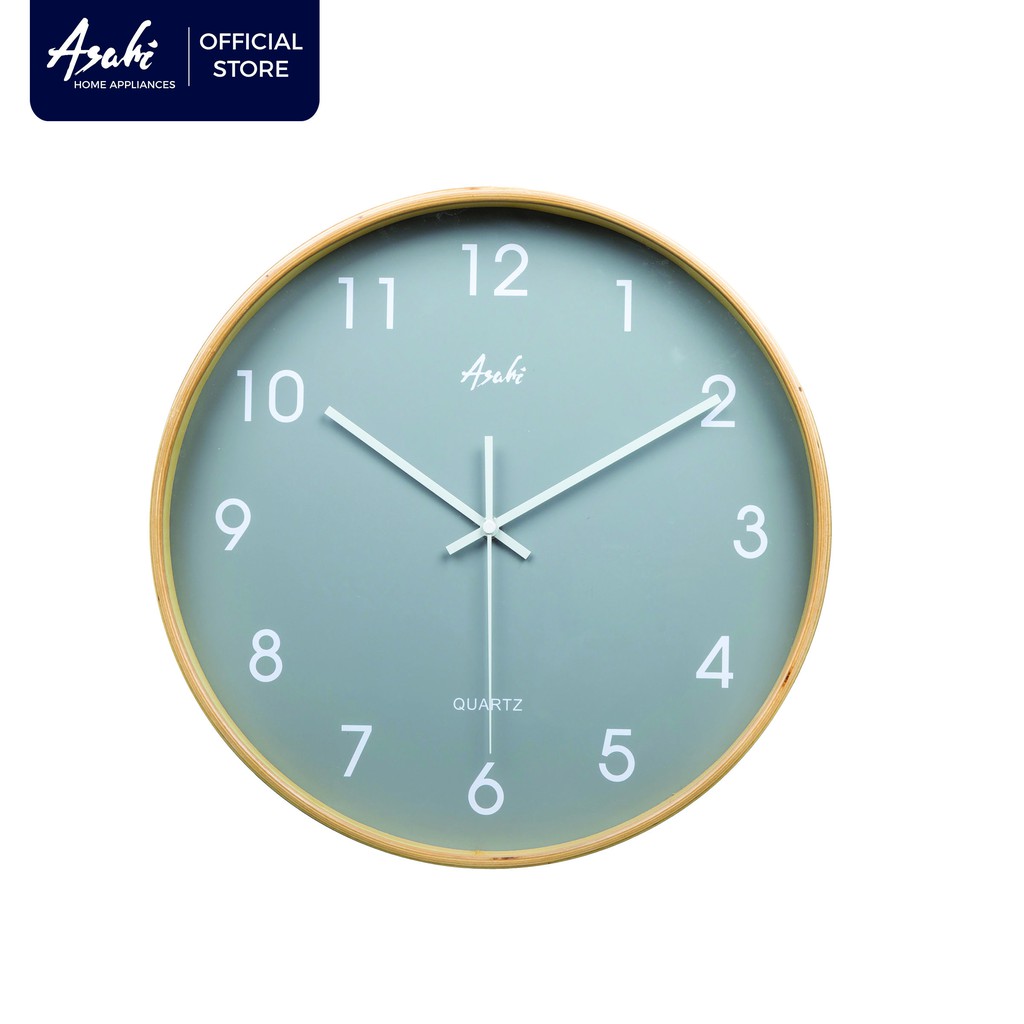 Asahi W 7010 Round Wall Clock 14 inches | Shopee Philippines