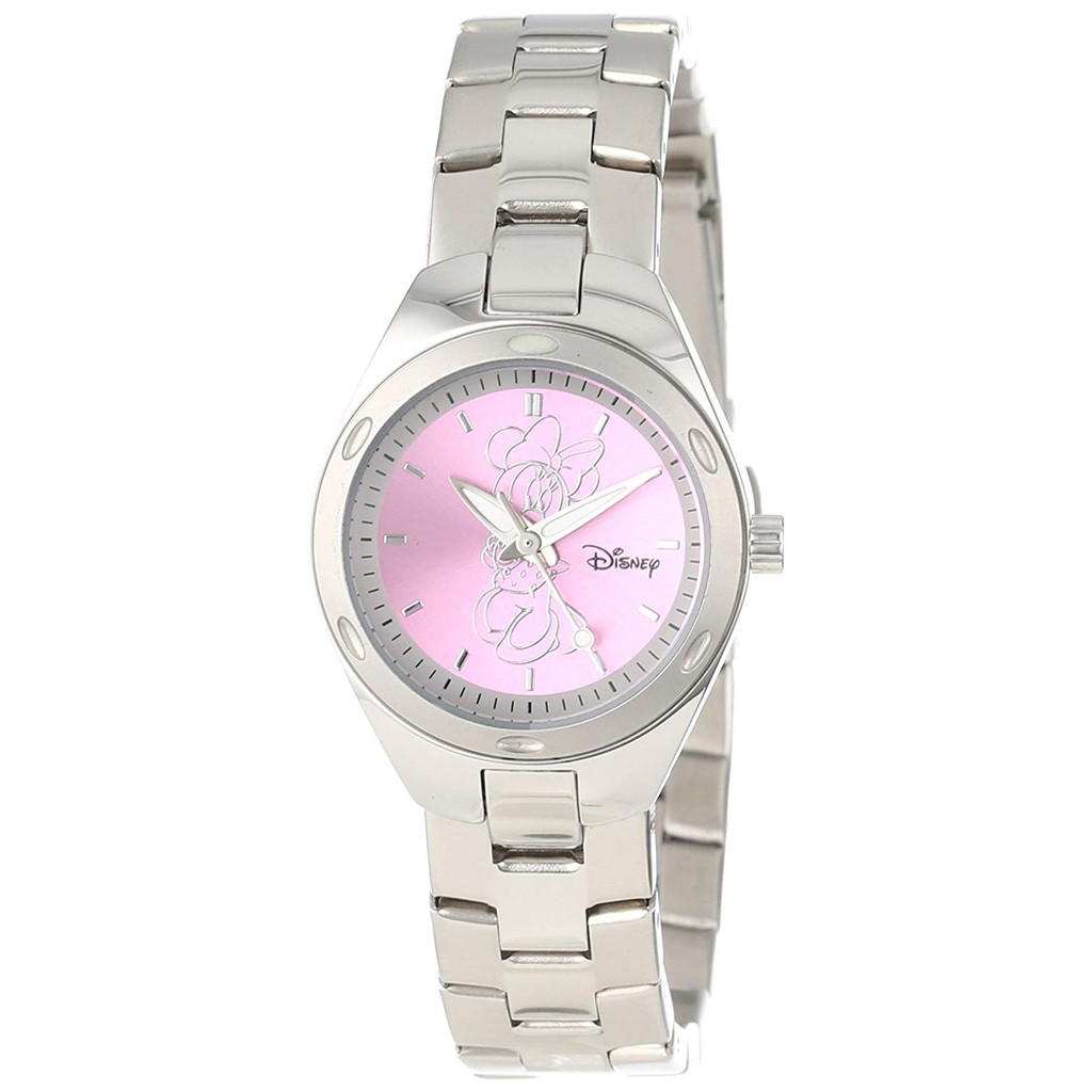 Women's Disney Minnie Mouse Fortaleza Watch - Silver | Shopee Philippines