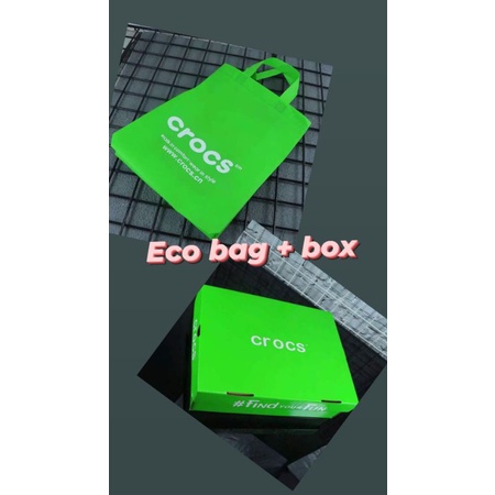 CROCS BOX AND ECO BAG SALE!! | Shopee Philippines